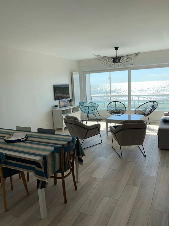 Hardelot - Grand Appartement Vue Mer 8 Personnes - Équihen-Plage