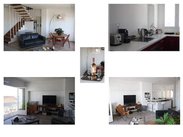 Appartement En Duplex 87m²
Vue Rade - Toulon