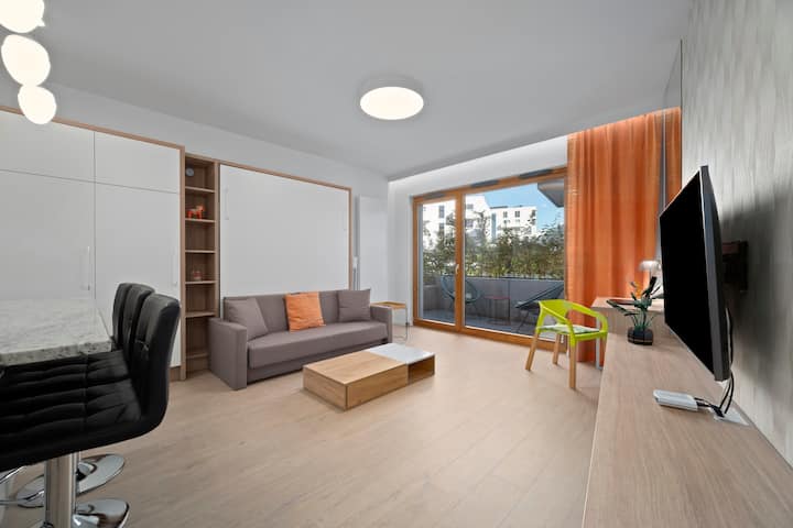 City Center, Chef's Kitchen, Terrace, Washer, Iron - Breslau
