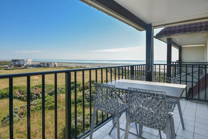 Appartement Vue Panoramique Mer Et Dunes Hardelot - Hardelot-Plage