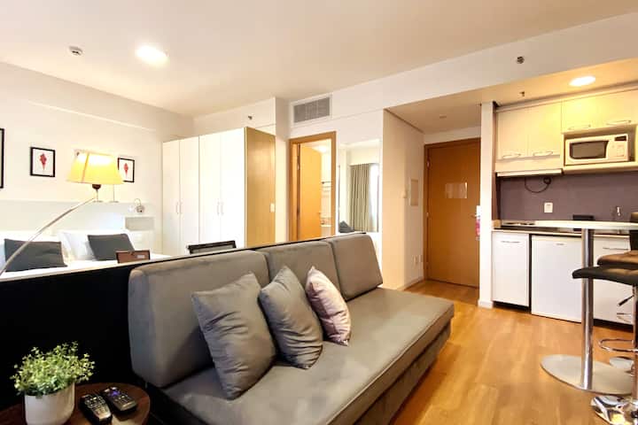 Std_2212 - Flat Aconchegante Em Alphaville - Barueri