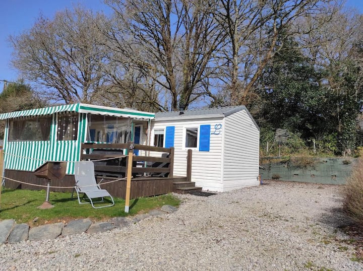 Au Pied Du Lac De Guerlédan, Mobil-home Confort. - Côtes-d'Armor