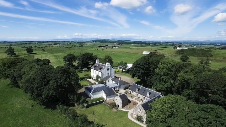 Country House For 16+, Pool, Tennis & Cottages - Kilmarnock
