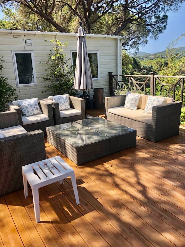 Mobile Home- French Riviera, Private Garden & View - Ramatuelle