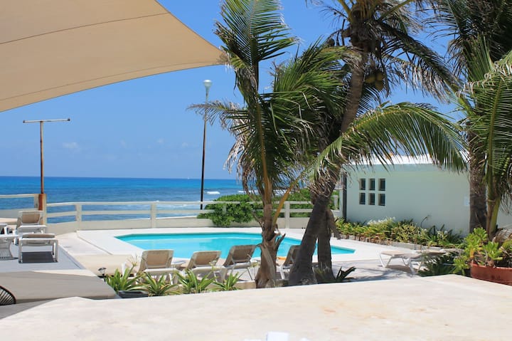 Cozy Family Garden Home Rocamar Isla Mujeres 6pax - Isla Mujeres