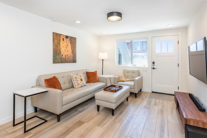 Bernal Bungalow 2 Bd/2 Ba 30day, King/queen Beds - São Francisco, CA