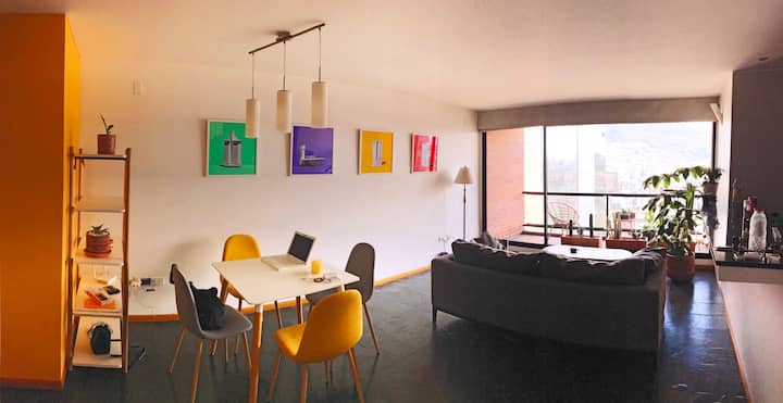 Appartement Lumineux: Vue Magnifique Du 14e éTage - Quito