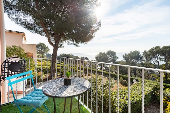 Studio Vue Mer /Parking Privatif # - Cap Estérel