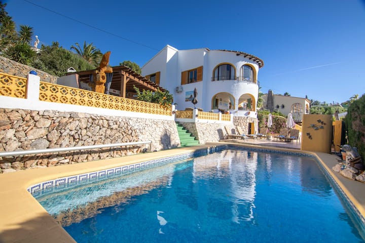 Villa Stunning Sea Views At 300 M From The Beach! - Moraira