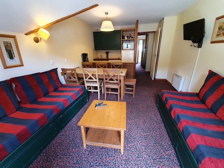Duplex 2 Chambres+parking Couvert. Cœur De Station - Grand Lac de l'Oule