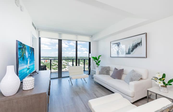 1b 1b Modern Luxury Apartment @ Hyde Midtown - Miami Beach
