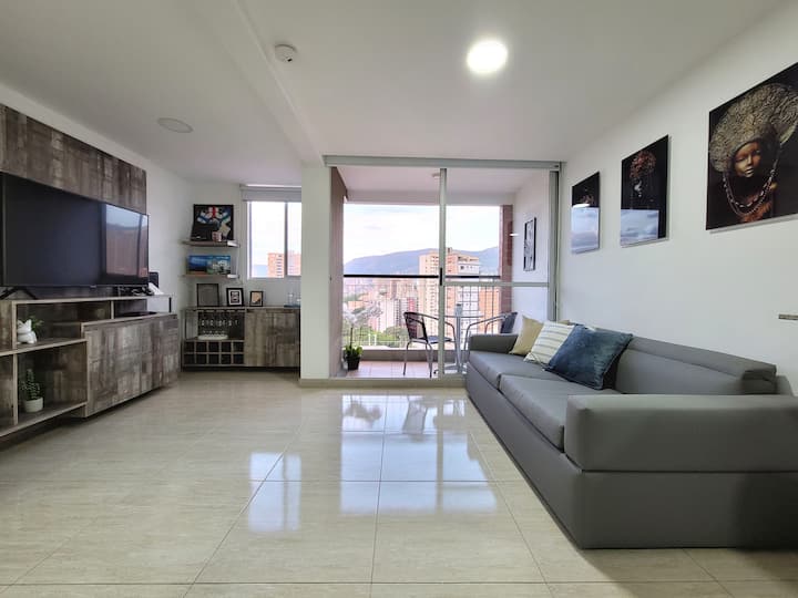 Modern 2/2 Apartment In Sabaneta With City View - Sabaneta