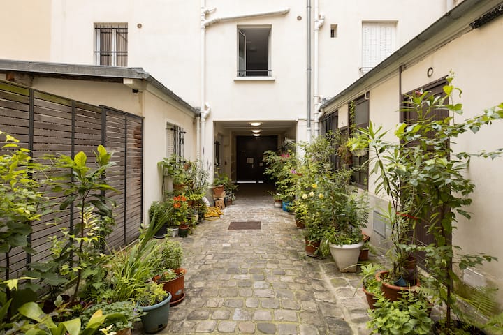 Paris Superbe Studio Canal Saint (Bail Mobilité) - Paris 10e Arrondissement