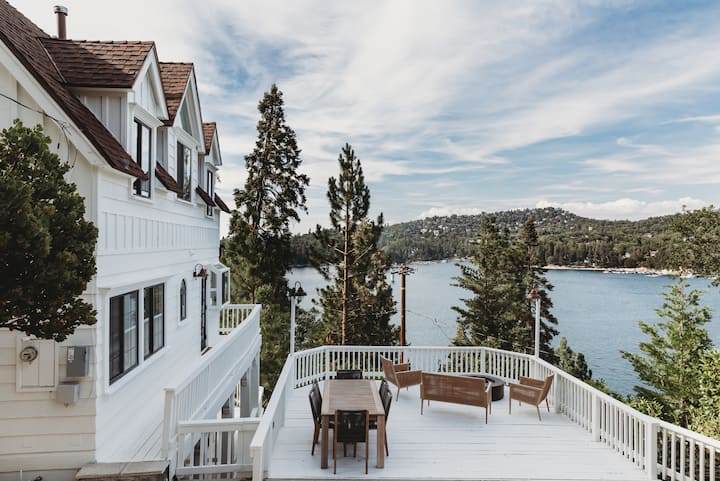 Palisades Point Lakehouse, By @To_dwell_here - Running Springs, CA