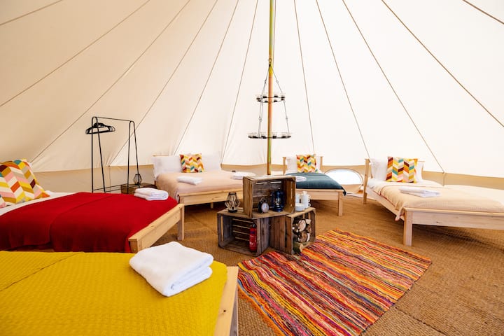 Six Person Glamping Tent - Forest of Dean