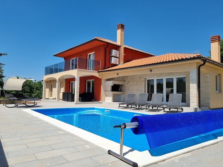 New Villa Oasis - Pool Villa In Heart Of Istria - Croatia