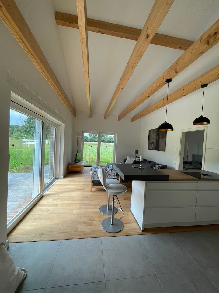 Naturappartement Mit Wiesenblick - Aurich