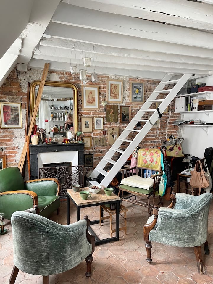 Appartement D'artiste Sous Les Toits - Rue de Rivoli