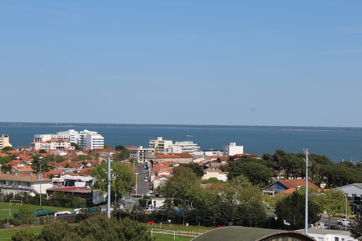Superbe Appartement Arcachon Avec Vue Bassin - Arcachon
