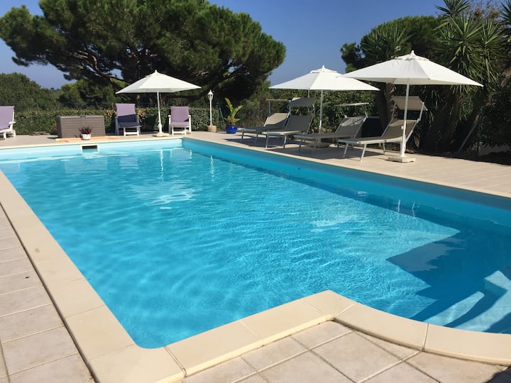Studio N°2 / 2 Personnes Avec Piscine - Plage de Pampelonne