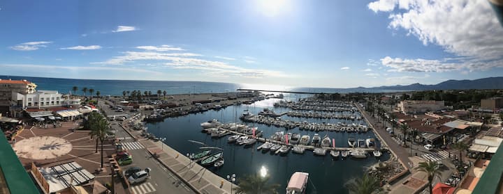 Bel Appartement Vue Panoramique Sur Mer/pyrénées - Saint-Cyprien Plage