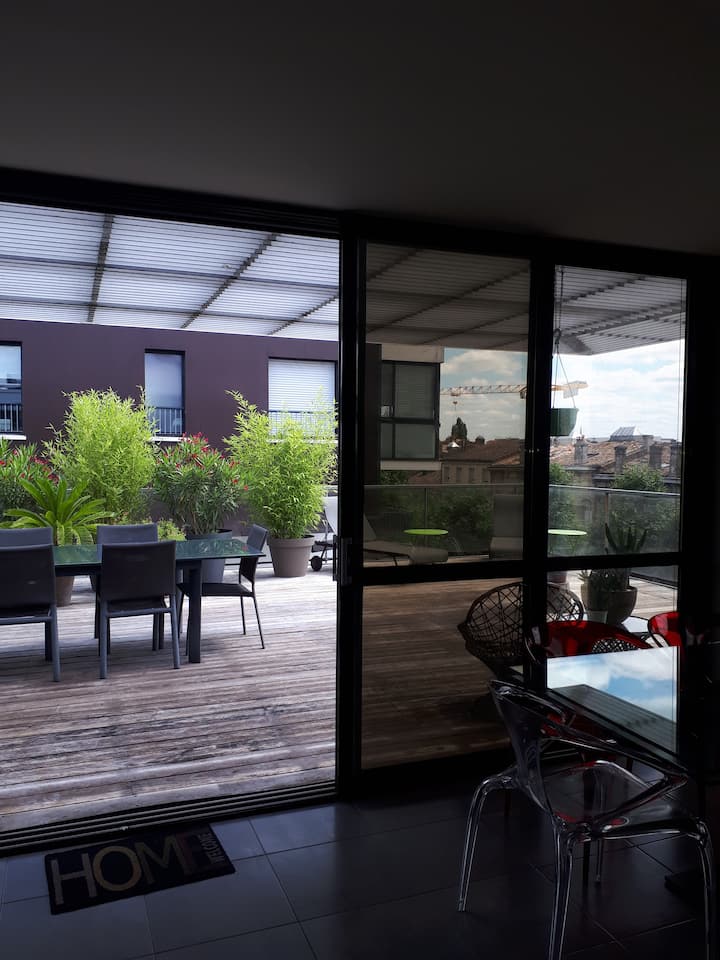 Superbe Appartement Avec Toit Terrasse 120m2 - Bordeaux