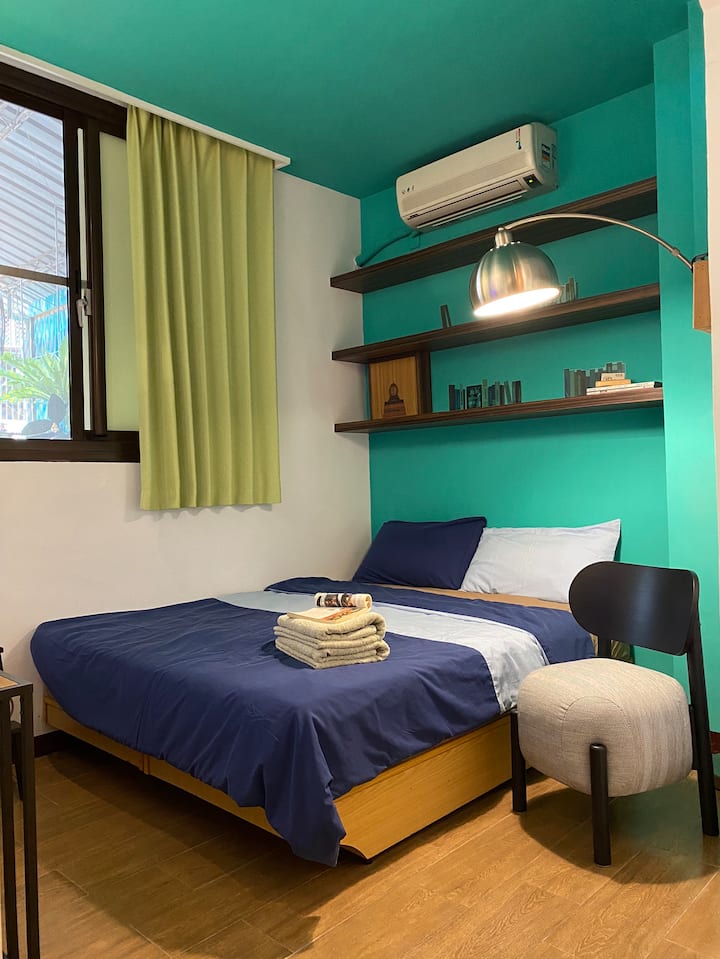 台南短租L雙人套房l飯店式管理l閱讀空間lshort Term Rentals - 善化區