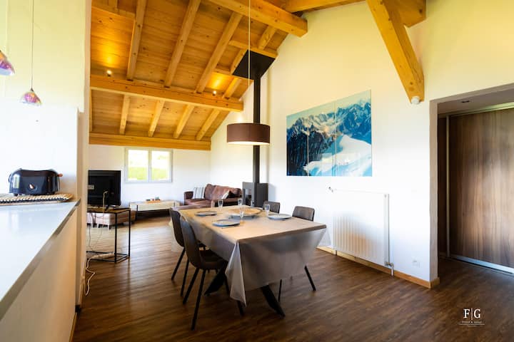 T4 Proche Centre Ville,montagne, Spacieux - Sallanches
