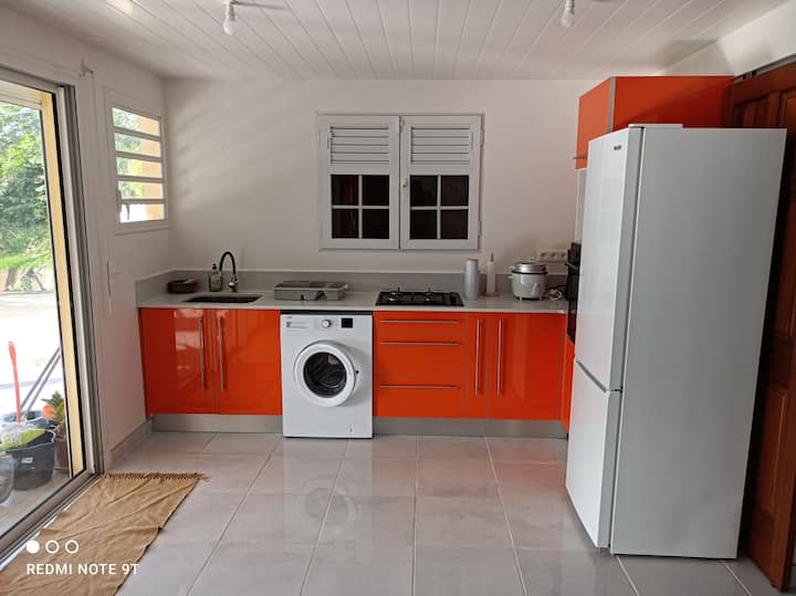 Superbe F2 Tout Confort Avec Terrasse Et Jardin - Martinique