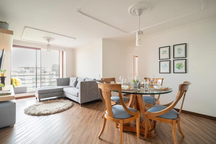 Hermoso Apartamento Aledaño A Embajada Americana - Bogota