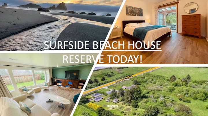 Surfside Beach House Near Ancient Redwoods - Smith River, CA
