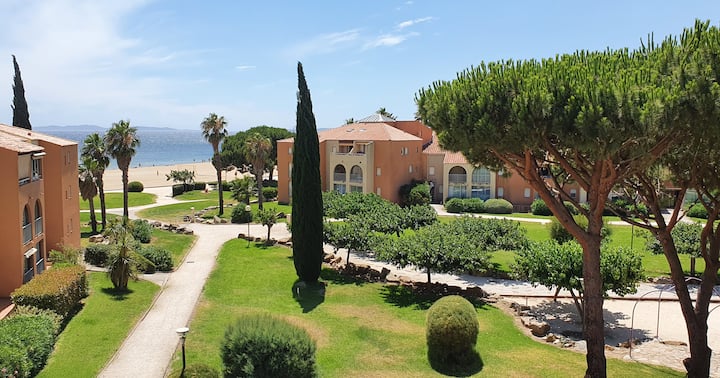 Beau Et Grand T3 5 Pers - 100m De La Plage + Wifi - French Riviera