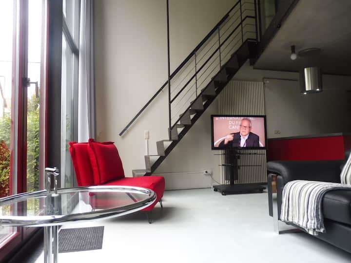 Moderne Architekten-loftwohnung Mit Galerie - Erfurt