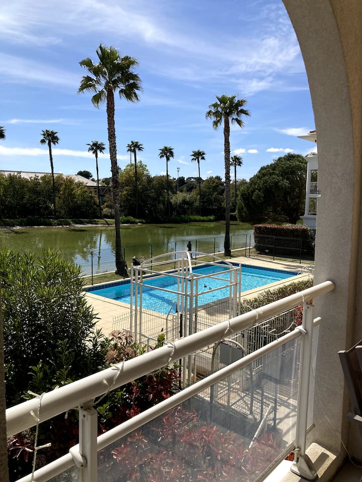 Superbe Appartement Dans Résidence Piscine/tennis - Le Cannet