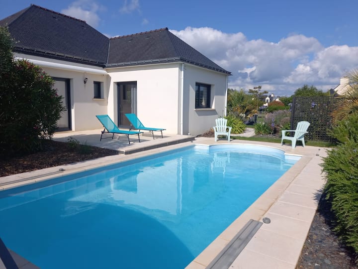 Maison Avec Piscine Privée Proche De La Plage - Sarzeau