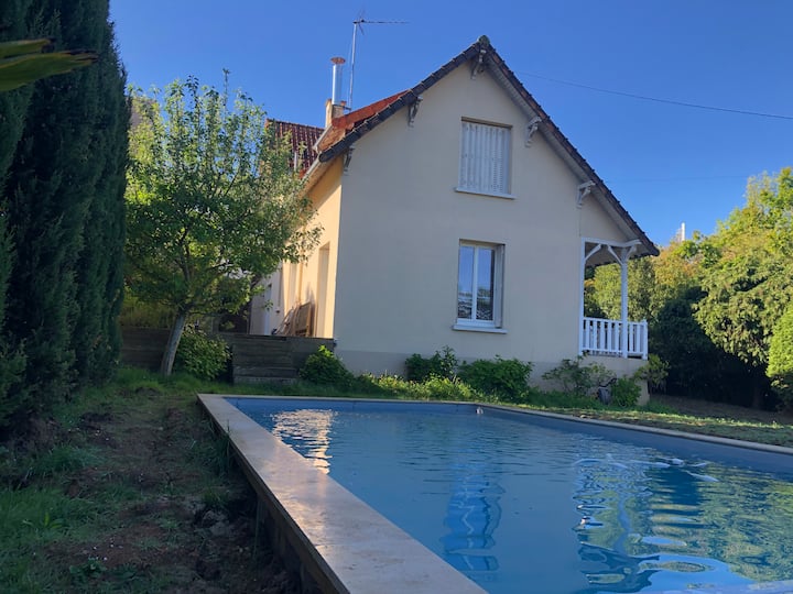 Maison Charmante Centre Ville Piscine Et Jardin - Le Mans