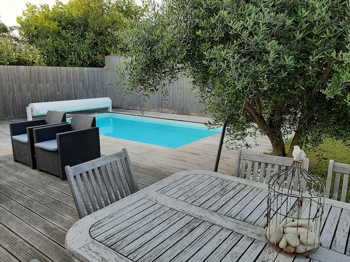 Villa Familiale Avec Piscine La Rochelle Sud - Châtelaillon-Plage