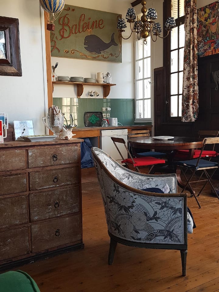 Cabourg: Chez Baleine, Loft Atypique. - Cabourg