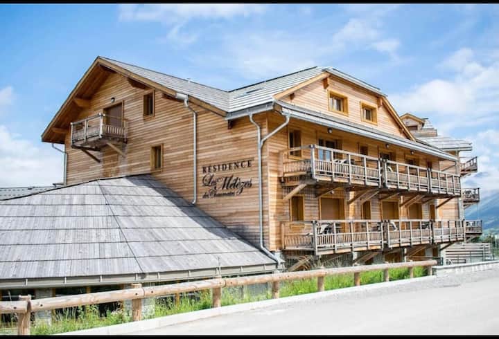 T2 Au Pied Des Pistes Avec Piscine Et Sauna - La Joue du Loup