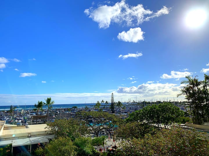 Highly-rated Ocean+harbor W/free Parking Wi-fi+ac. - Ala Moana Beach, HI