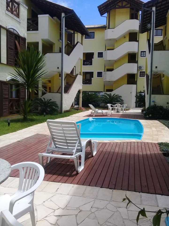 301 / Kitchinette/ Estúdio / Piscina- Canasvieiras - Florianópolis