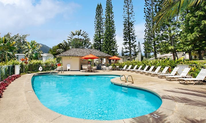 Air Conditioning!!! 10 Minutes From Hanalei Bay ~ 1b At Makai W/kitchen! - Princeville, HI