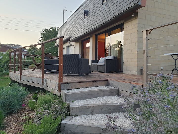 Maison Avec Jardin De 900m2 Dans  Caen - Caen