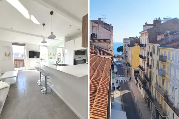 Coeur De Cannes: Appartement à 50m De La Mer - Cannes
