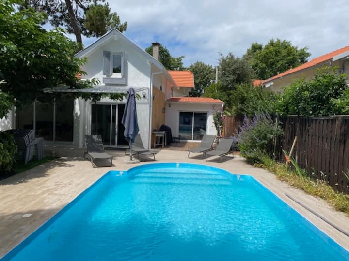 Villa 4 Chambres 8 Couchages Entièrement Rénovée - Arcachon