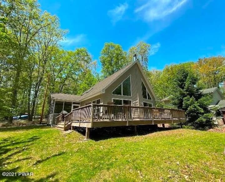 Lake View, Screen Room, Steps To Lake! - Lake Wallenpaupack, Tafton