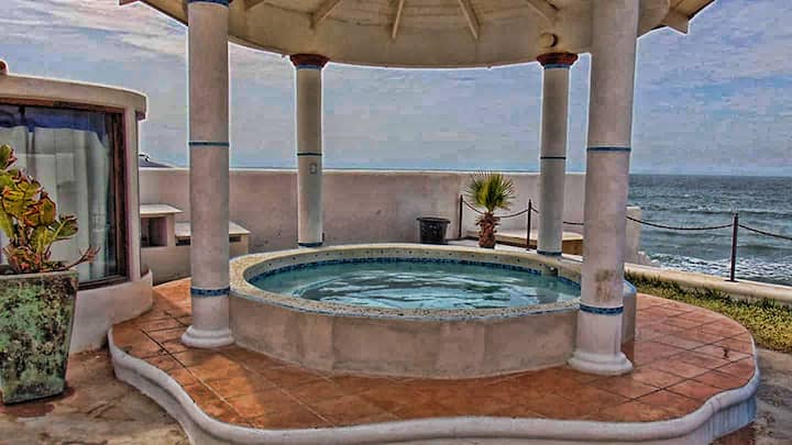 Casa Mil Flores- Zwembad - Ocean Front Jacuzzi - Exotische Beach Front Home - - Baja California