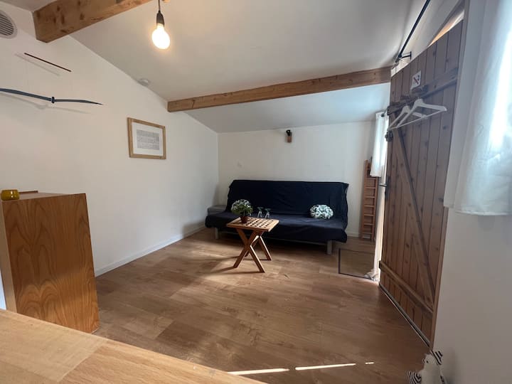 Cabanon Climatisé Avec Jardin à 9min De La Mer - Plage de Frontignan
