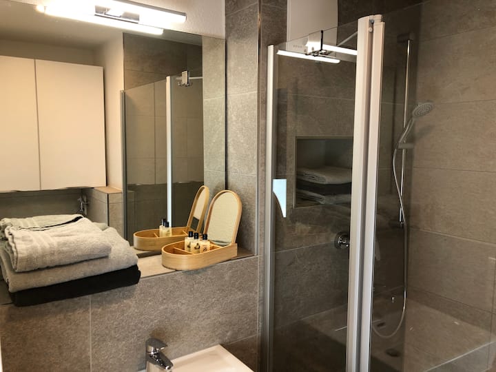 New 1 Room Apartment Villa1 Near Str. Airport/fair - Ostfildern
