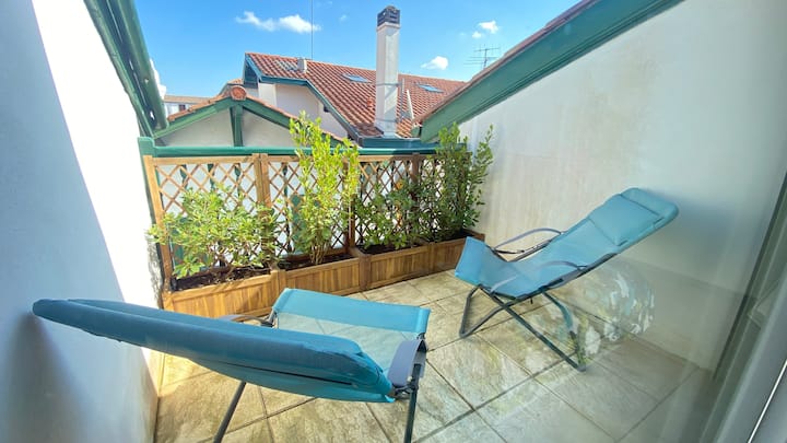 T4 Duplex (Parking Privé, Linge & Ménage Inclus) - Hondarribia